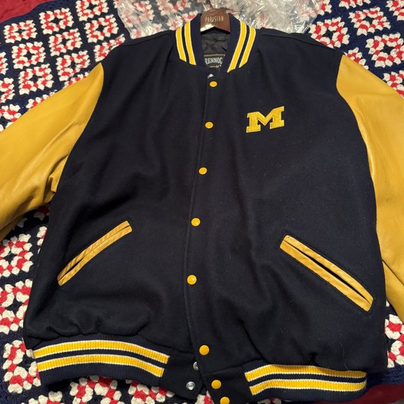 Rennoc | Jackets & Coats | Mens 3x University Of Michigan Varsity ...